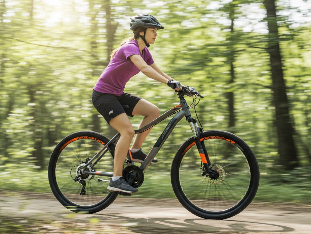 BICIKL POLAR MIRAGE SPORT 27,5 grey-orange - Scoutbike
